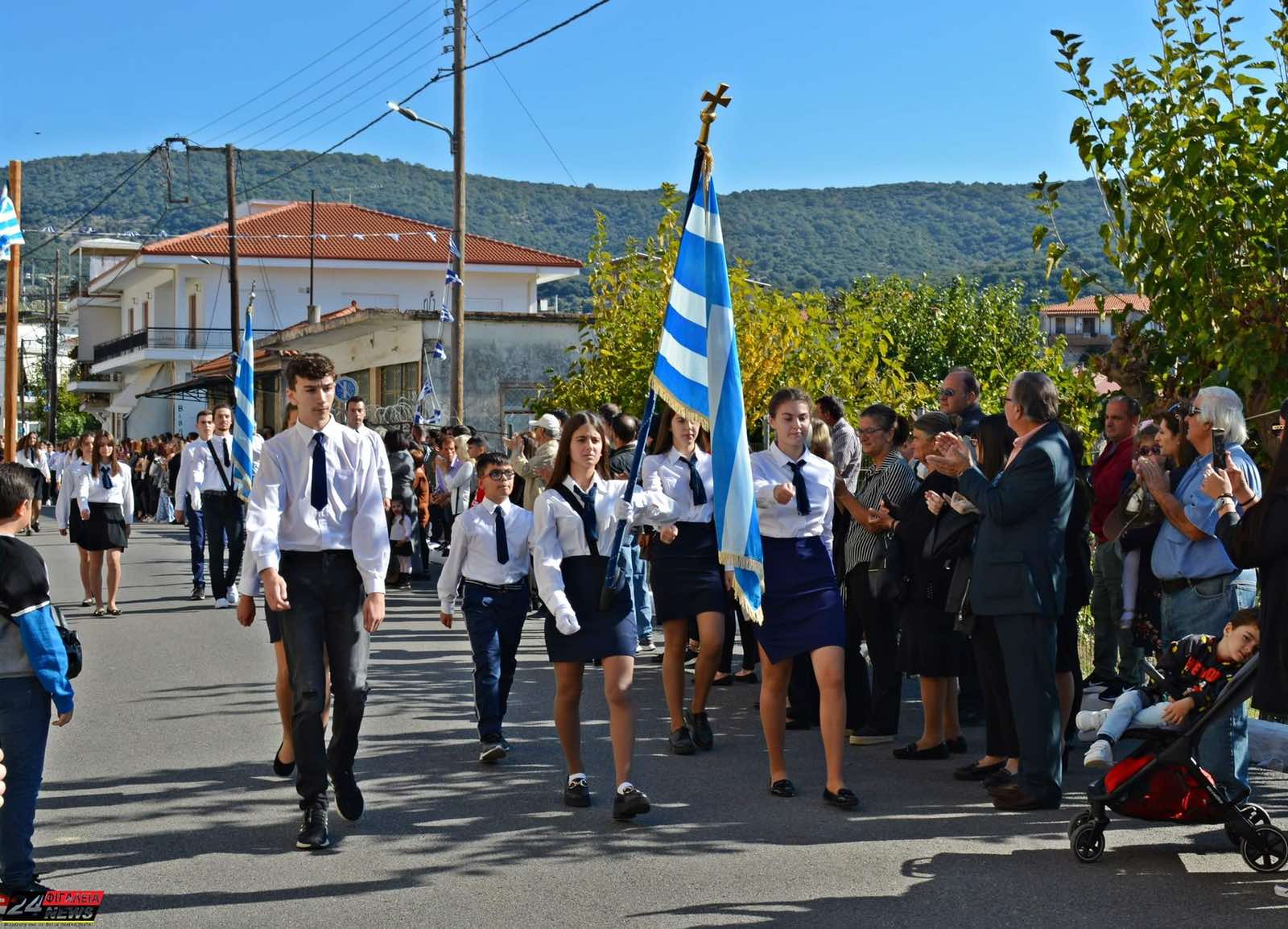 Με μαθητικές παρελάσεις κορυφώθηκε ο εορτασμός της Εθνικής Επετείου της ...