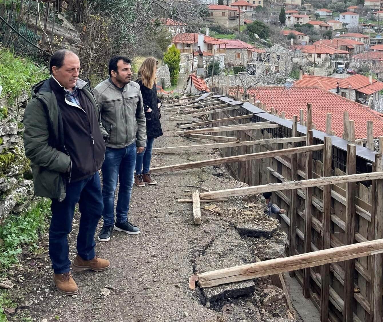 Αυτοψία σε έργο διαπλάτυνσης δρόμου πραγματοποίησε η Τεχνική Υπηρεσία ...